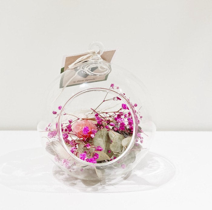 Glass flower ball – Seema with Love